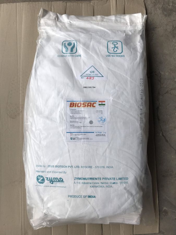 Biosac – Men vi sinh gây màu nước dùng cho ao nuôi thuỷ sản