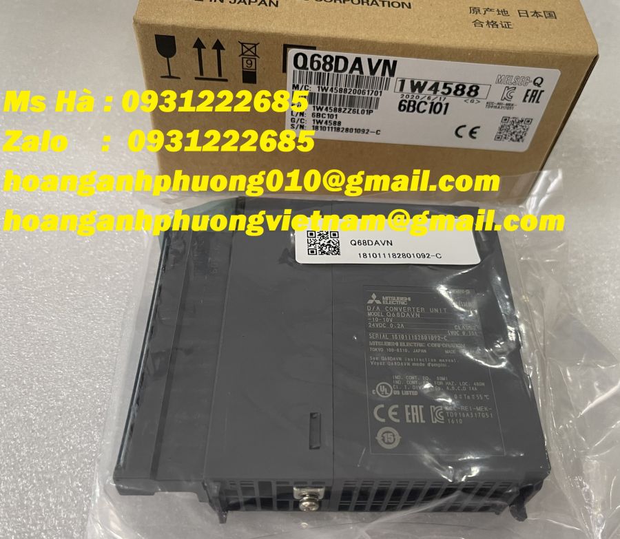 Module 8 kênh melsec Q series mitsubishi Q68DAVN