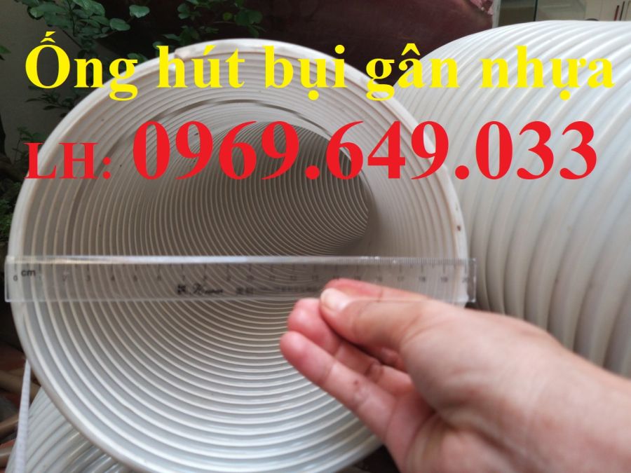 Ống hút bụi gân nhựa ống nhựa PVC D150 hàng sẵn kho