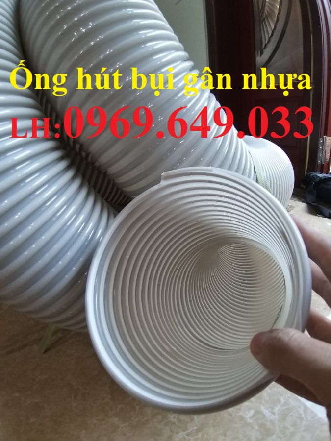 Ống hút bụi gân nhựa ống nhựa PVC D150 hàng sẵn kho