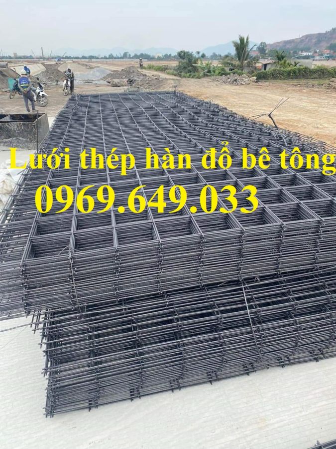 Lưới thép đổ bê tông , Lưới thép hàn đỏ sàn bê tông D4 - D12