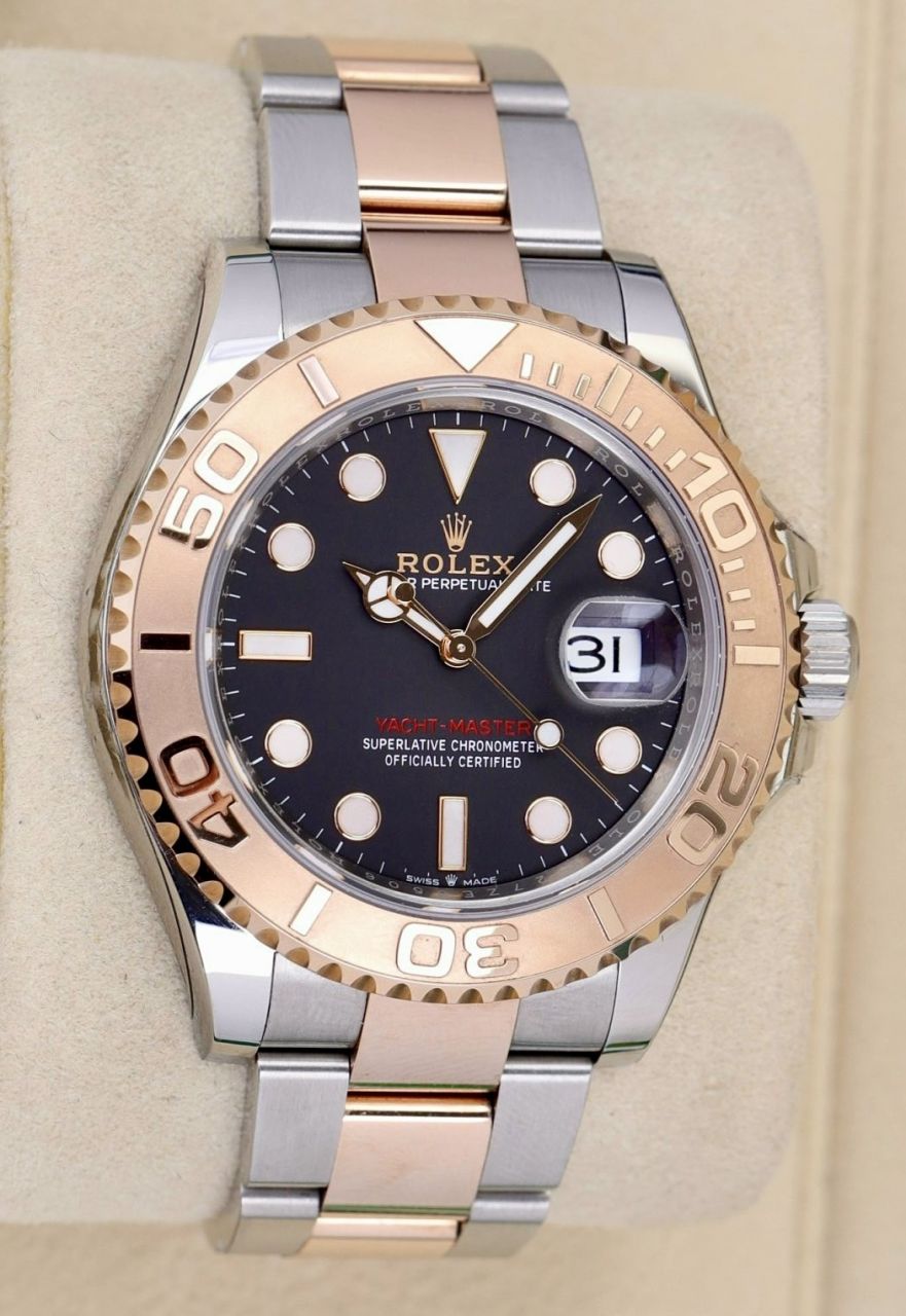 Rolex 126621 _ Yacht Master Black Rose Gold 18k, Size 40mm, Lướt đẹp ...