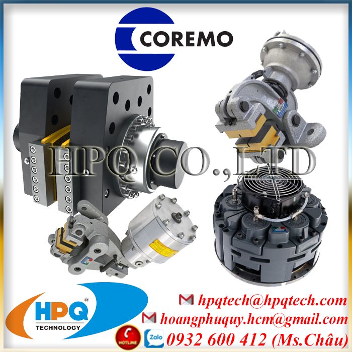 Nhà phân phối Má phanh Coremo chính hãng tại Việt Nam - 0932 600412